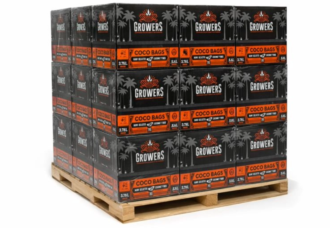 Growers Coco Bags 1 Gallon - Pallet – Seres