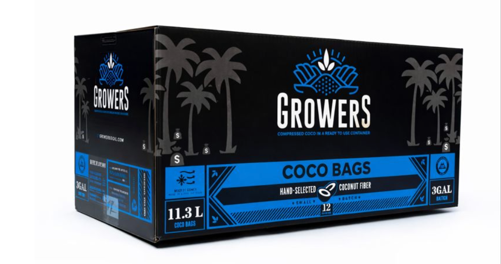 Growers Coco Bags 3 Gallon - Box – Seres